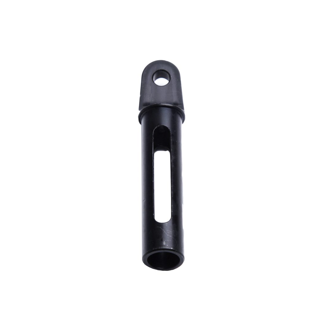 Back-Stay Telescopic Base Fitting (Anodised black) - Rigtec 2018 Ltd