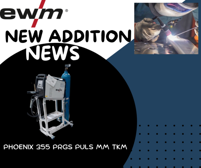 New welder in the workshop - Rigtec 2018 Ltd