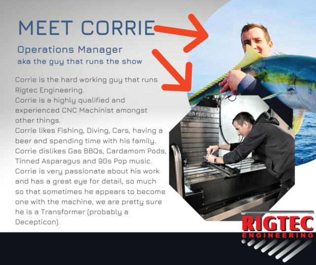 Meet the team: Corrie - Operations manager - Rigtec 2018 Ltd